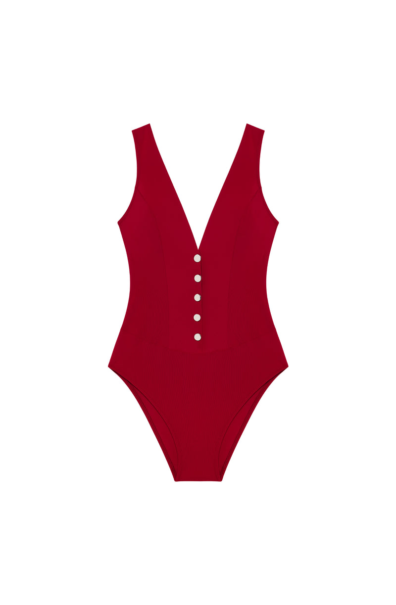 gillie maillot de bain une pièce nageur garance - Pain de Sucre